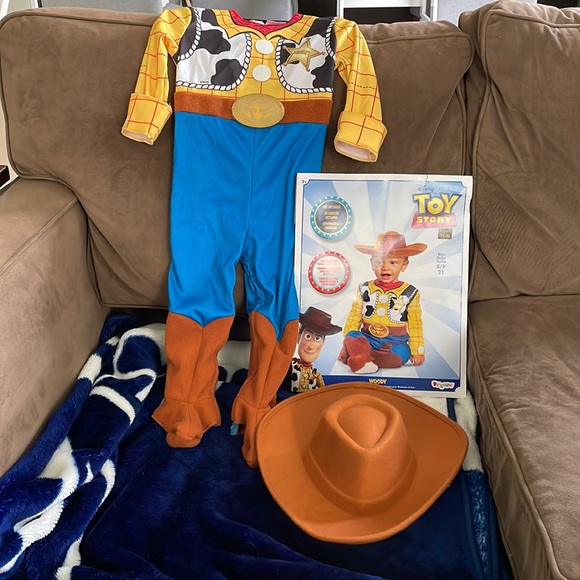 Disney | Costumes | Nwt Toy Story Woody Childs Halloween Costume | Poshmark